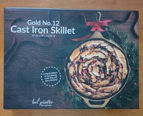 BEL PIATTO Cookware Cast Iron Skillet Pan Oven Safe